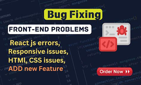 Fix Html Css Js Any Bugs Errors Fix React Errors By Ajaymaan01