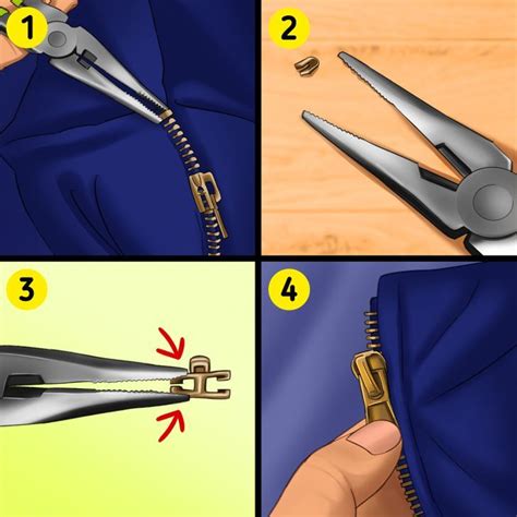 Zipper Repair How To Replace Metal Slider On Leather Jacket Artofit