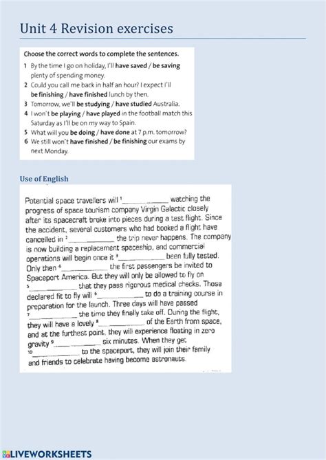 Future Time Cla… Free Interactive Worksheets 72730