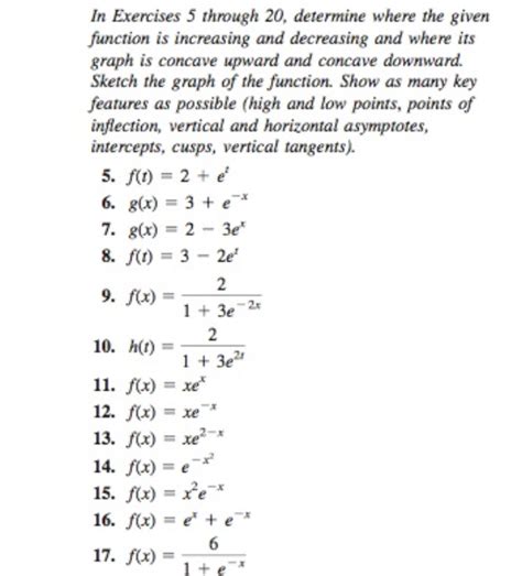 Solved In Exercises Through Determine Where The Given Chegg