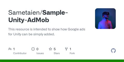 GitHub Sametaien Sample Unity AdMob This Resource Is Intended To Show How Google Ads For