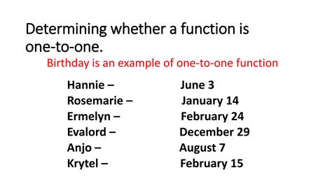 genmath one to one function pptx g11 humss pptx science