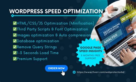 Do Wordpress Speed Optimization To Load Faster Your Website By Webprotectorbd Fiverr