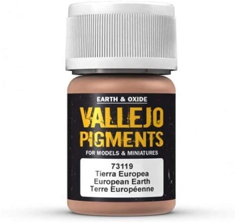 Vallejo 30 ml Pigments – European Earth – TopToy