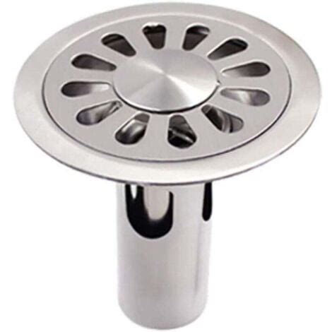 Desagüe De Suelo Redondo De Acero Inoxidable Cepillado Para Baño