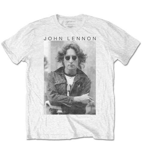John Lennon Windswept White T Shirt Merchoid España