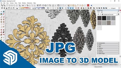 SketchUp How To Create A D Model From Photos YouTube