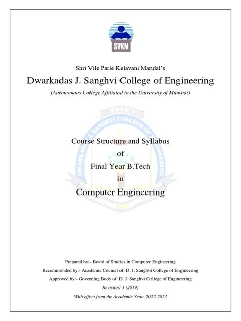 357 Download Final Year B Tech Syllabus With Cover Page Pdf Discrete Fourier Transform