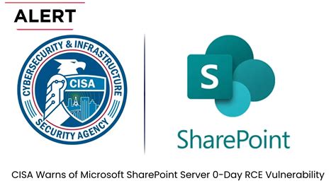 Cisa Issues Alert On Microsoft Sharepoint 0 Day Rce Exploited In Attacks