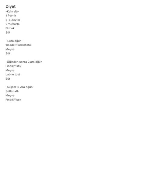 Diyet Pdf