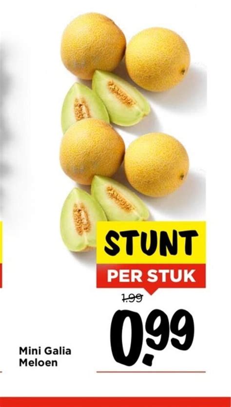 Mini Galia Meloen Aanbieding Bij Vomar Voordeelmarkt
