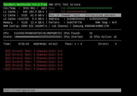 Memtest86 Ecc Errors General Support Unraid