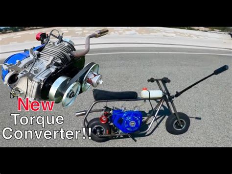 Mini Bike Torque Converter Torque Converter On My Minibike Garage
