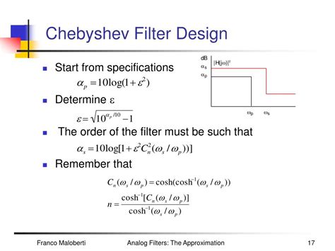 Ppt Analog Filters The Approximation Powerpoint Presentation Free