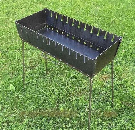 Складной мангал 3мм на 12 шампуров + чехол. Огромный ассортимент. Дроп ...