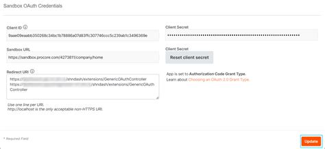 step 1 create a custom oauth app in procore skyhigh security