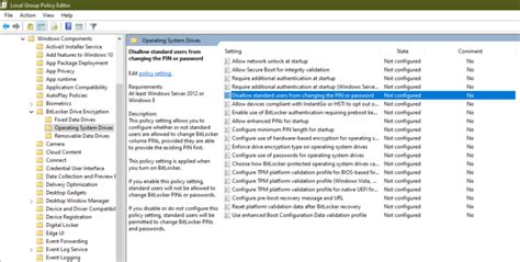 How To Restrict Standard Users From Changing Bitlocker PIN In Windows Technoresult