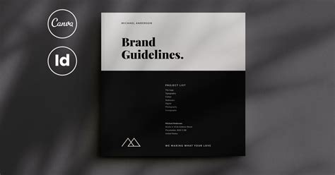 Canva Brand Guideline Print Templates Ft Brand Guidelines And Brand