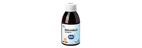 Metronidazol Mk® Suspensión Oral Vademécum De Medicamentos Mk