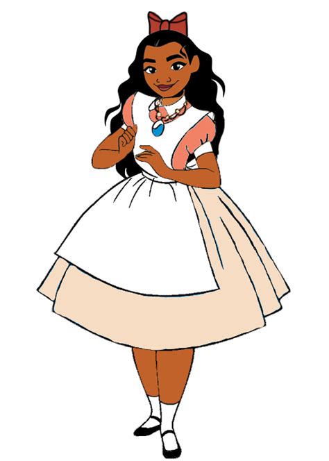 Moana In Wonderland By Mrtoonlover83 On Deviantart