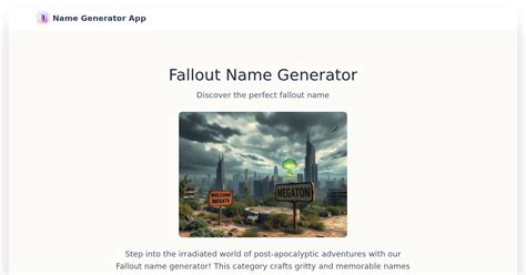 fallout name generator