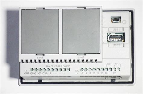TEST PLC s HMI IDEC FT1A Touch 6 díl ukládání dat na USB Flash Automatizace HW cz