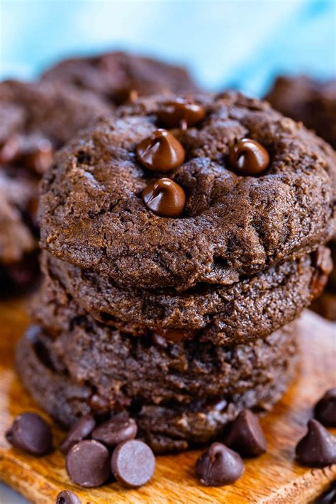 Double Chocolate Chip Cookies