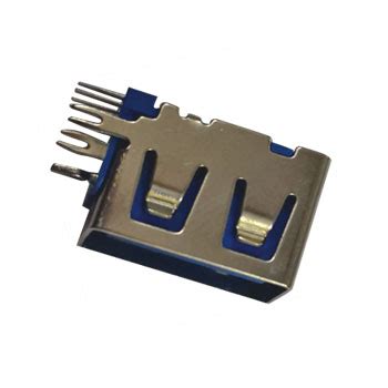 USB SOCKET RIGHT ANGLE MM FLAT Paramount Connectors