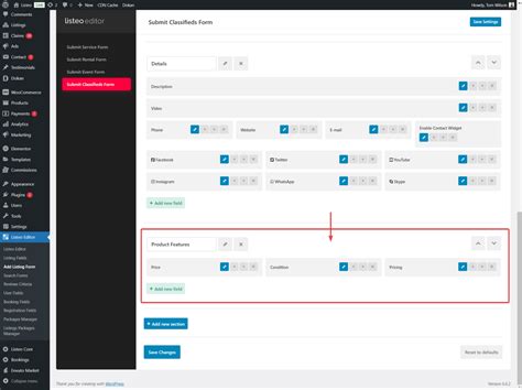 Adding Custom Fields And Displaying Them On Listing Page Listeo