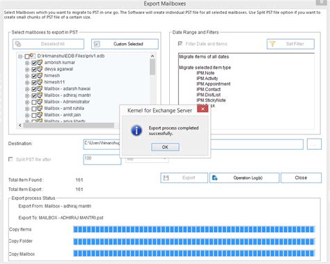 Ways To Export Exchange Mailboxes To Outlook Data File PST