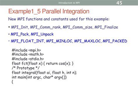 PPT Introduction TO MPI PowerPoint Presentation Free Download ID 5487465
