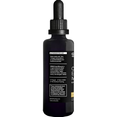 Ormus Earth Mineral Sublingwell Plant Based Wellness