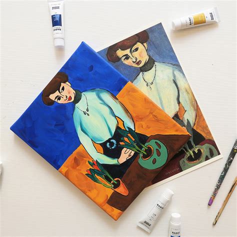 앙리 마티스 명화그리기 Diy 아크릴화 캔버스 취미 미술드로잉키트