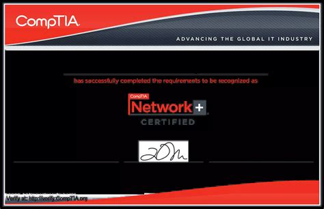 Comptia Network Certificate Pdf Technology And Computing