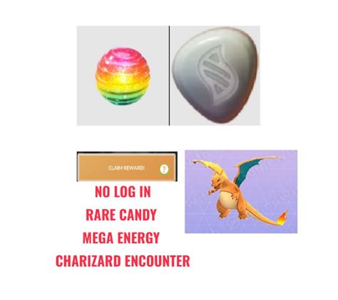 200 Reviews No Login Charizard Mega Energy Rare Candy Premium Raid Pass Pokemon Go Premium