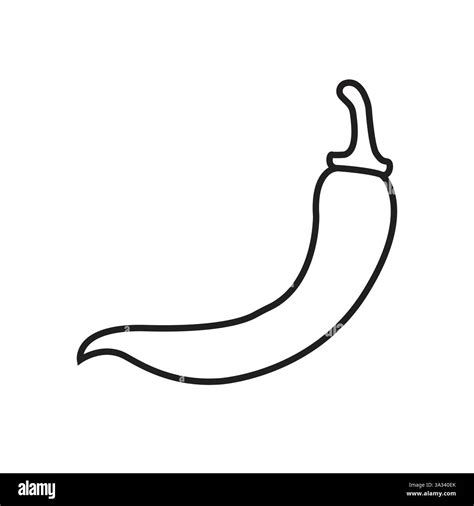 Chili Pepper Illustration Emoji Vector Stock Vector Image And Art Alamy