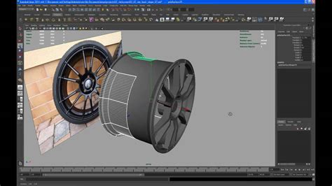 Modeling tutorial in Maya - a polygon rim - Part 10: get the model done ...
