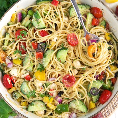 The Ultimate Spaghetti Salad The Suburban Soapbox