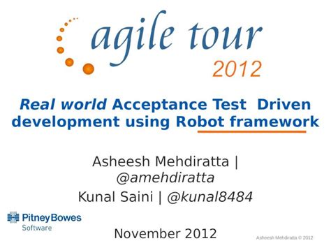 Ppt Acceptance Test Driven Development Using Robot Framework