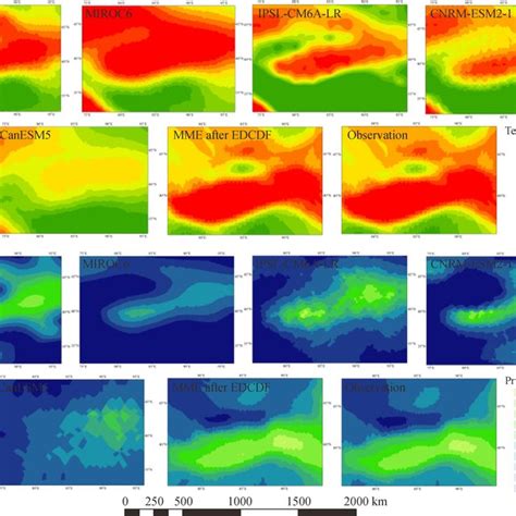 Pdf Projection Of Temperature And Precipitation Under Ssps Rcps Scenarios Over Northwest China