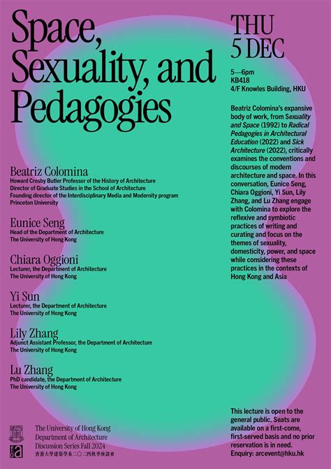 Space Sexuality And Pedagogies