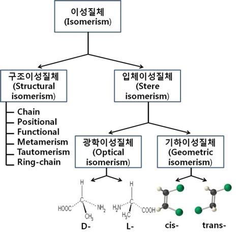광학이성질체optical Isomerism와 원자의 체질 네이버 블로그