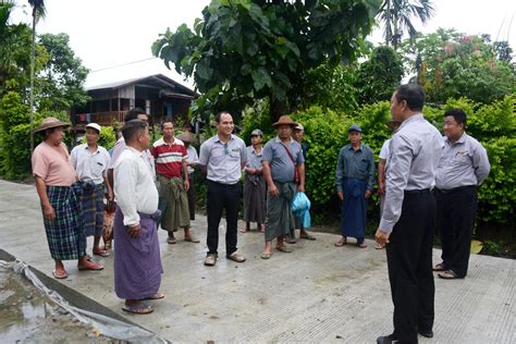 မိုးညှင်းမြို့နယ် ဇီးကုန်းကျေးရွာ၌ ကွန်ကရစ်လမ်းခင်းခြင်းလုပ်ငန်း ရာနှုန်းပြည့်ပြီးစီးမှု အခ