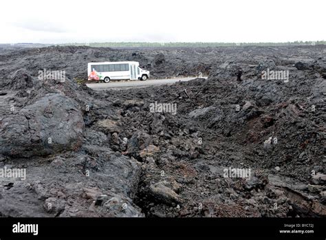 Chain Of Craters Road Hawaii Volcanoes National Park Pacific Ocean Lava