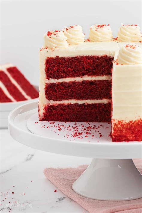 This Is The Best Red Velvet Layer Cake Made From Three Tiers Of Luscious Homemade Ca… Velvet