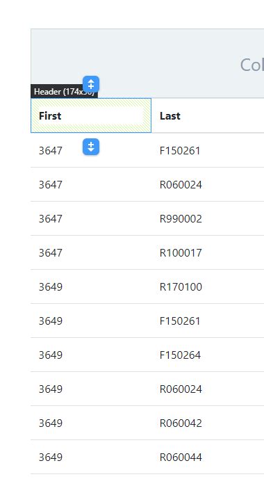 Repeat Table Not Showing Data Its Repeating Database Filed Name Wappler General Wappler