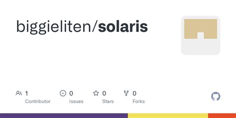 Github Biggielitensolaris