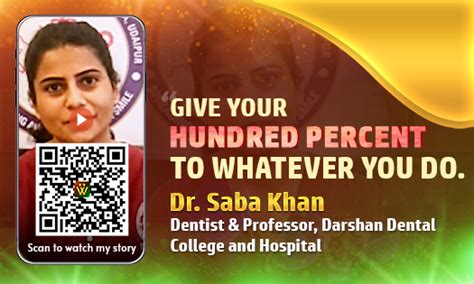 Dr Saba Khan Dentist And Professor At Darshan Dental College And Hospital Udaipur