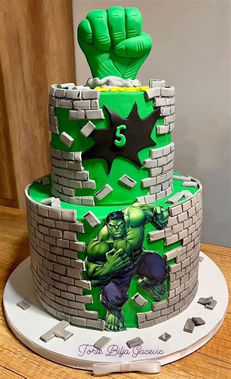 Smashingly Delicious 15 Incredible Hulk Birthday Cake Ideas In 2024