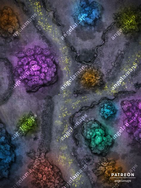 Crossroads Battle Map With Foundry Vtt Support Animated  Webm Angela Maps Free Static